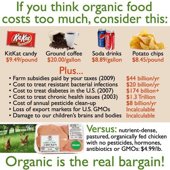 Think Organic is More Expensive? | Real Nutritious Living